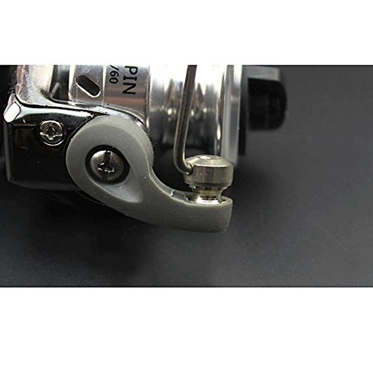 Outop Mini Ultra Smooth Lightweight Powerful Collapsible Handle Fishing Spinning Reel Black