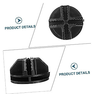 NOLITOY 20 Pcs Cupboard Shelf Wire Connector White Shelving Plastic Connectors for Wire Storage Cubes Modular Closet Storage Modular Closet Organizer Connectors Storage Rack Sleeve Button