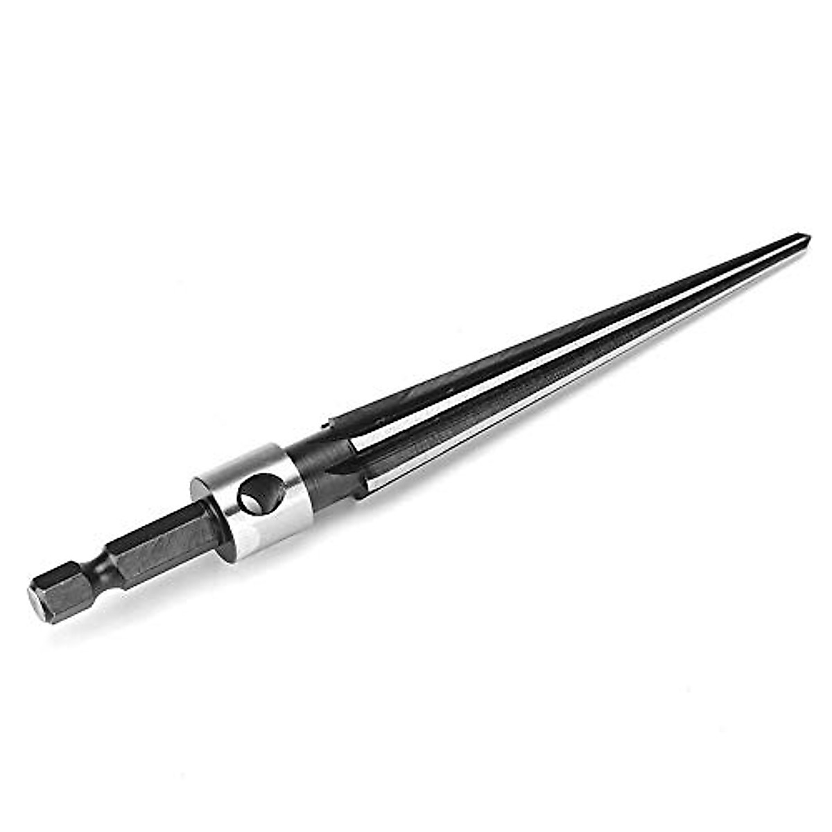 Hand Reamer, Bridge Pin Hole Handheld T Shape Tapered Hex Reamer Handle Drilling Tool 1/8"-1/2" 3-13mm