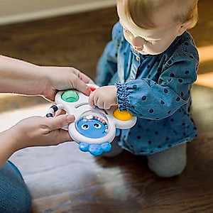 Baby Einstein Octopus 3-in-1 Bubble Pop Dimple Fidget Toy and BPA Free Teether, Age 6 Months+