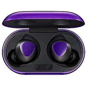 UrbanX Street Buds Plus True Bluetooth Earbud Headphones for BLU G90 Pro - Wireless Earbuds w/Noise Isolation - Purple (US Version with Warranty)