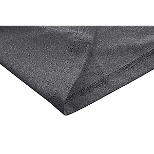 TACVASEN Hiking Long Sleeve Golf Polo Shirts Quick Dry Performance Athletic Casual T-Shirt Grey, L