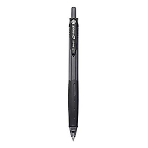 PILOT G-Knock BeGreen Refillable & Retractable Gel Ink Pens, Fine Point, Black Ink, 12-Pack (31506)