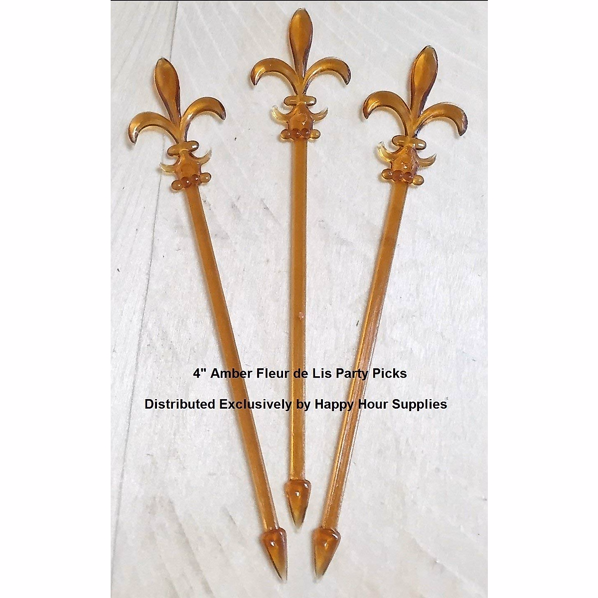 Set of 6 Libbey 916CD Heavy Base 8 oz Rocks/Shot Glass w/Signature Party Picks