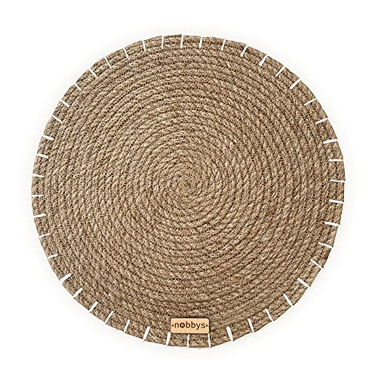 Nobbys Jute Natural Table Mat (Pack of 4)