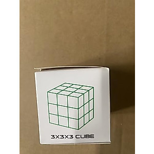 Speed Cube: Roxenda Profession 3x3x3 Speed Cube - Fast Smooth Turning - Solid Durable & Stickerless Frosted, Best 3D Puzzle Magic Toy - Turns Quicker Than Original