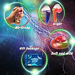 Galaxy Slime Kit 12 Pack, Mini Slime Easter Party Favor for Kids Goodie Bag Stuffers, Smooth, Soft and Non Sticky, Stress & Anxiety Relief Colorful Slime Pack Toy for Girls Boys