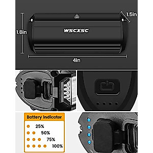 Super Bright Bike Light, 5 Modes Bicycle Light with High Beam Low Beam, USB-C Rechargeable Bike Headlight, Waterproof Bicycle Headlight, MTB Off-Road Cycling Commuting,Road Safety for Men,Women,Kids