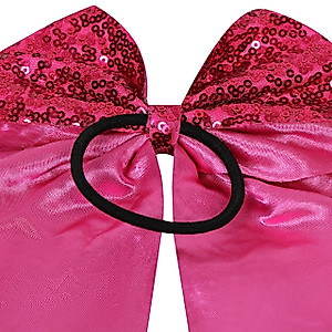 Zombies Cheerleader Costume for Girls Rose Dress Two Cheerleader Pom Poms Matching Hair Rope