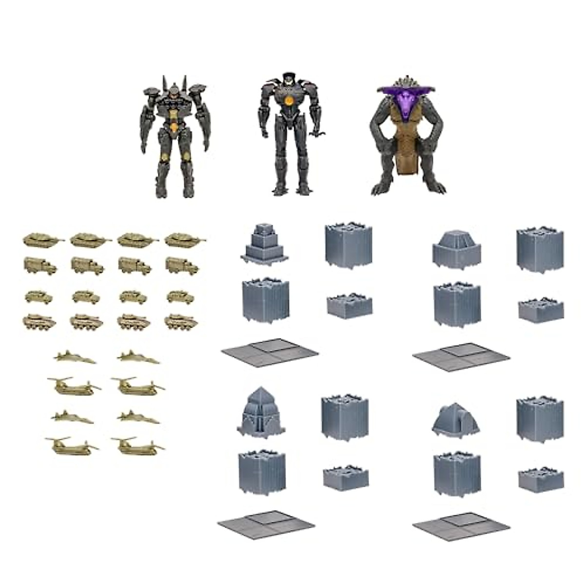 Pacific Rim McFarlane Toys Starter Pack Playset with Comic, Gold Label, Amazon Exclusive
