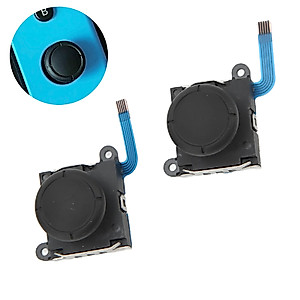 2Pcs Controller Joystick, Game Grip Button Joystick Scratch Resistant ABS Game Joystick Parts Replacement for Switch Lite [Video Game]