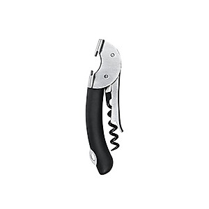 OXO Steel Double Lever Waiter's Corkscrew,Silver/Black,1 CT
