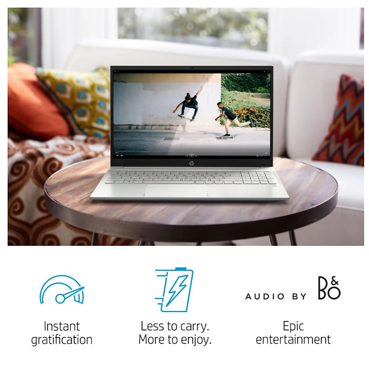 HP Newest Pavilion Business Laptop, 15.6" FHD Touchscreen, Intel Core i5-1235U (Beats Ryzen 7 7730U), 32GB DDR4 RAM, 1TB PCIe M.2 SSD, Win11 Pro, Wi-Fi 6, Fingerprint Reader, Backlit Keyboard, Silver