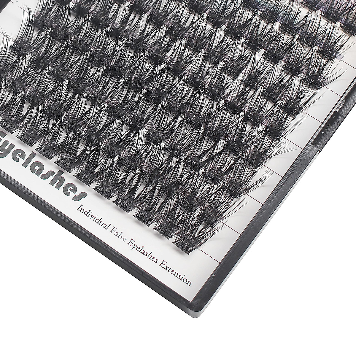 Dedila 120 Pcs Handmade D Curl Makeup Clusters Eye lashes Extensions Mixed 10-12-14-16mm/12-14-16mm/14-16-18mm D Curl Soft and Lightweight Individual false eyelashes Wide Stem (Mixed 14-16-18mm)