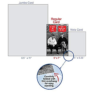 NobleWorks - 1 Funny Birthday Greeting Card with Envelope - Grown-Up Humor, Happy Birthday Card for Old Guys - Men Stiff Joints C7038BDG