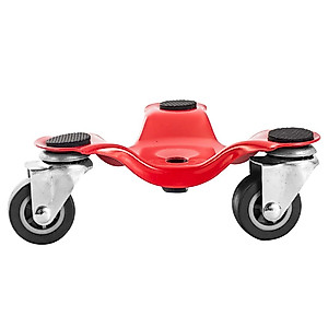 Generic Besnxin 6-Inch Steel Tri-Dolly, Furniture 3 Wheel Mover's Dolly for Moving Furniture & Appliances, 4 Pack, 200lb Load Capacity