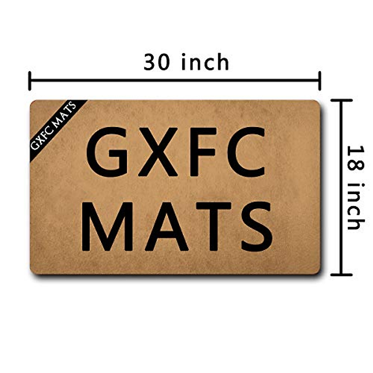 GXFC Welcome Mat with Rubber Back Bend The Knee Humorous Quote Door Rugs Game of Thrones Funny Doormat for Entrance Way Monogram Mats for Front Door Mat No Slip Kitchen Rugs and Mats 30"(L) x 18"(W)