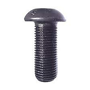 8-36 x 1/4" Button Head Socket Cap Screw, Allen Socket Drive, Black Oxide, Alloy Steel, Full Thread - Quantity 50 - by Fastener Depot, LLC