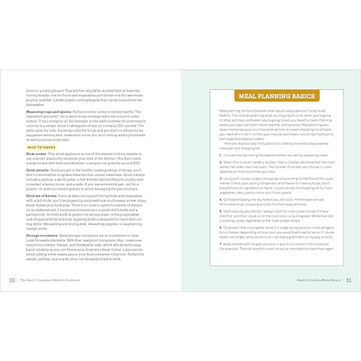 The Easy 5-Ingredient Healthy Cookbook: Simple Recipes to Make Healthy Eating Delicious