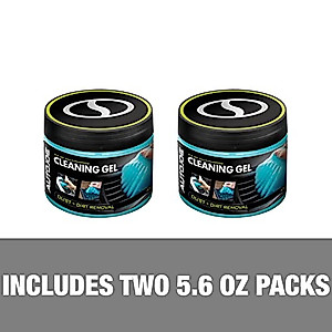 Auto Joe ATJ-DCG1-2PK Dust Removing Cleaning Gel for Car Interiors and More, Blue, 2-Pack