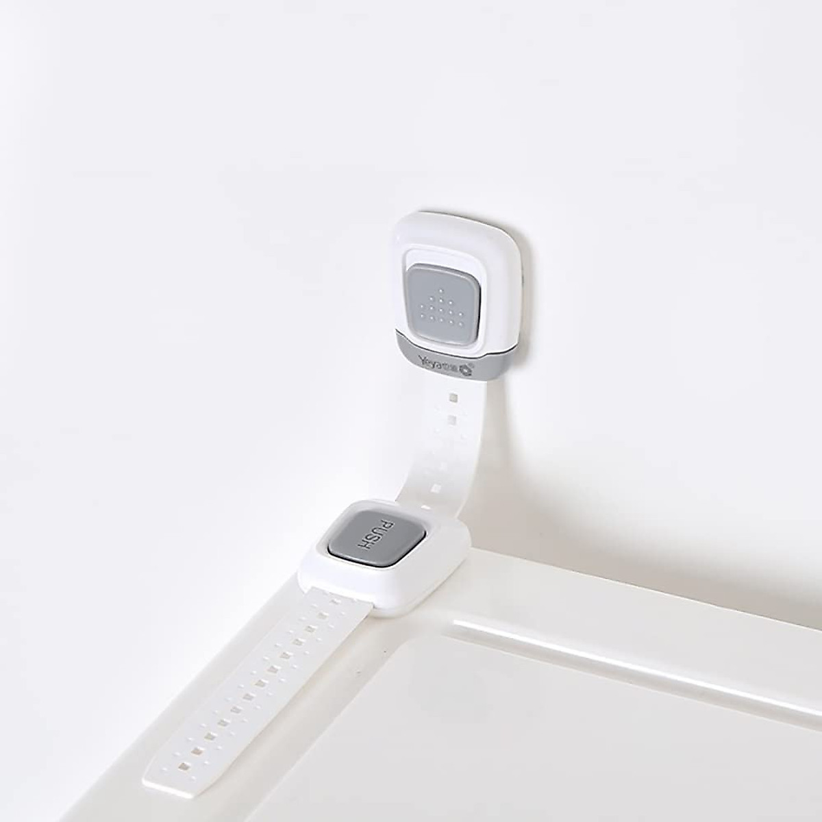 YEYA Upgraded No Drill Furniture Wall Anchors Straps Latches