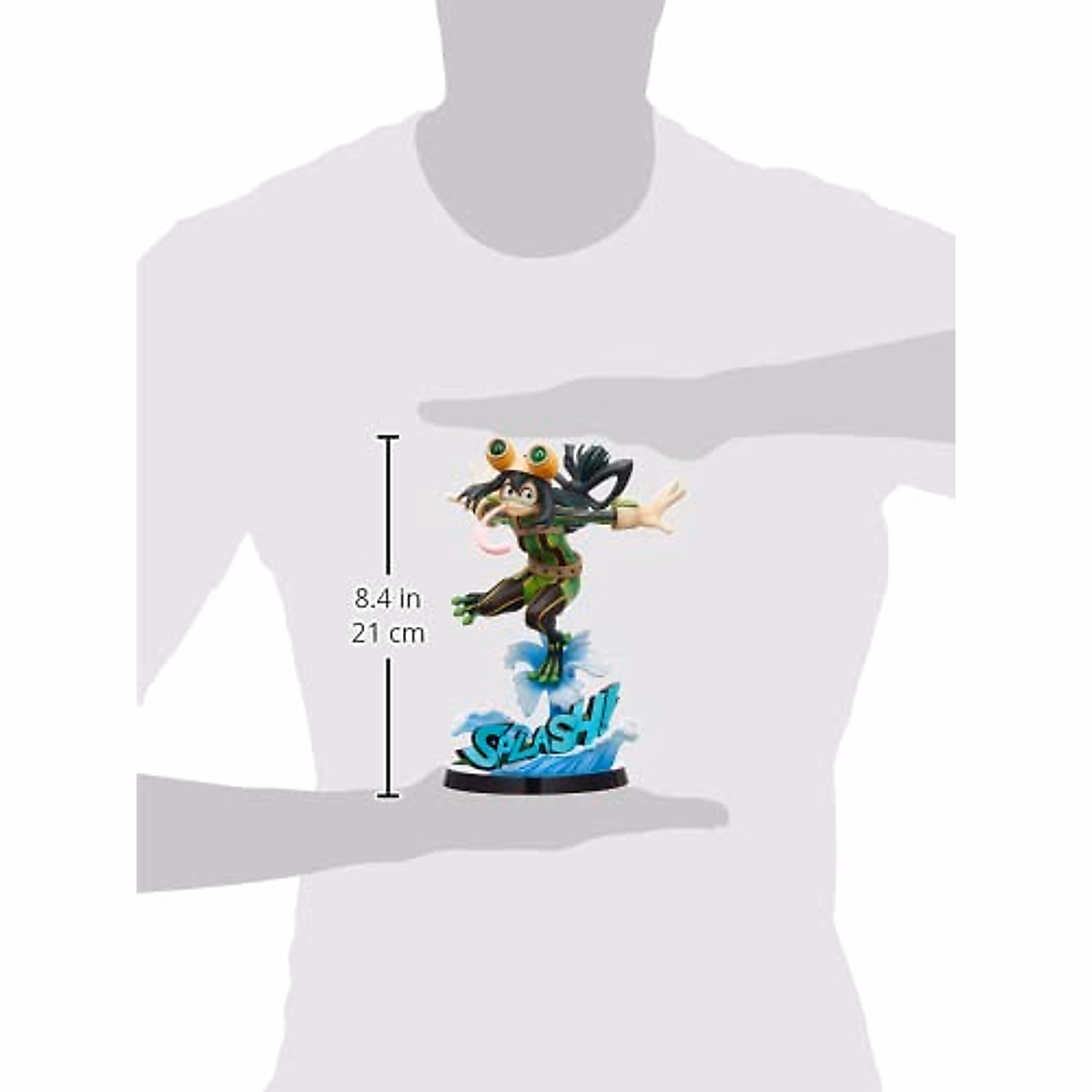 Bellfine My Hero Academia: Tsuyu Asui (Hero Suit Version) 1: 8 Scale PVC Figure