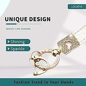 LOCATVE Compatible with Nissan Key Fob Cover, Car Key Cover for Nissan Altima Maxima Armada Rogue Murano Sentra Pathfinder Key Fob Cover 2022 White