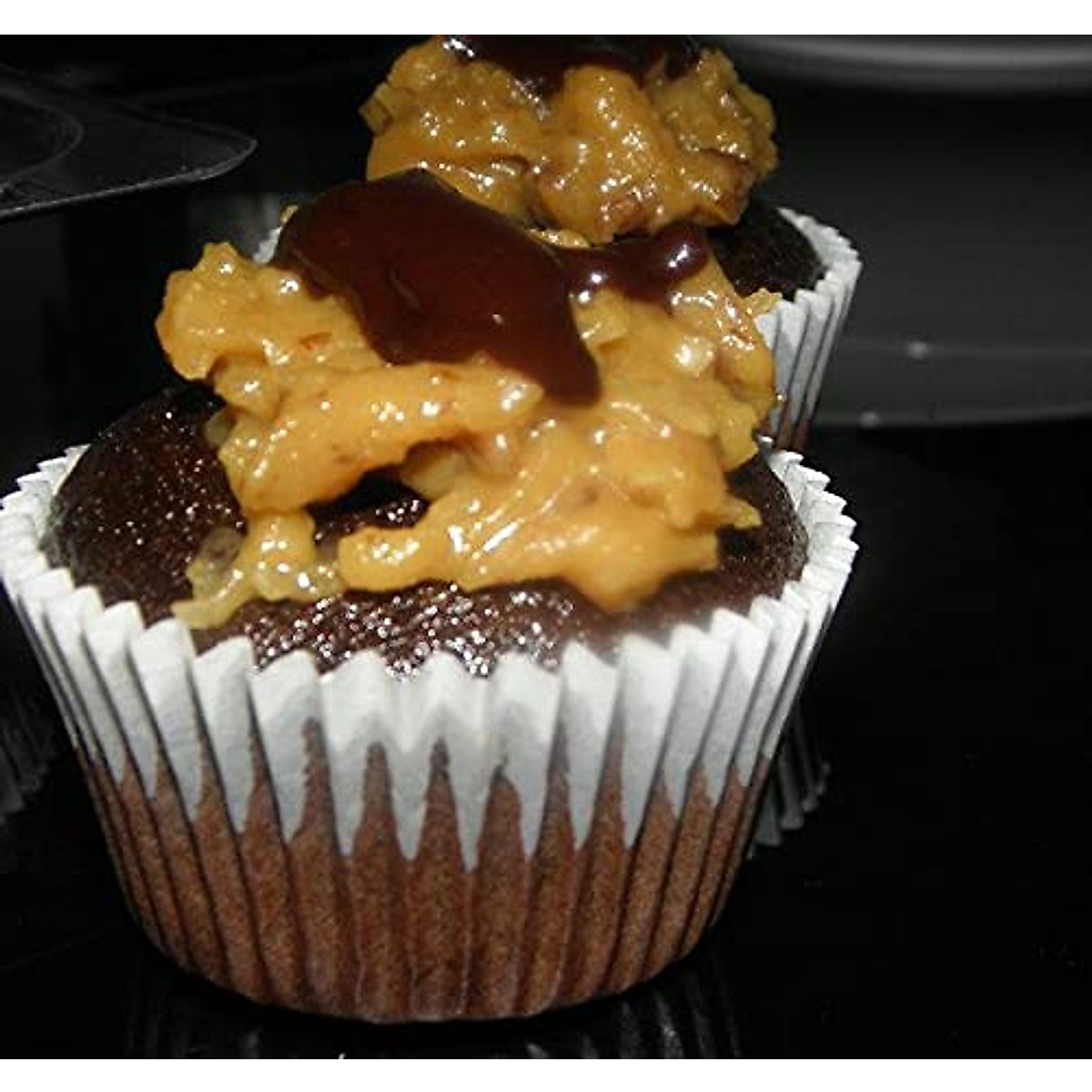 Cupcake Liners 500 pc. USA MADE - Fluted Cupcake Holder Cups for Baking Muffins, Brownies, Food-Grade, Odorless, Non-Stick, Quick-Release Paper - Fits Standard Pans, 2'' x 1.25 ",