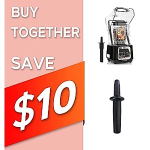 CRANDDI Quiet Smoothie Blender & K80 Tamper