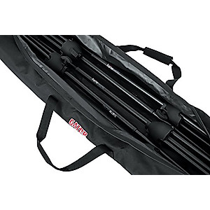 Gator Cases Stand Carry Bag with 50" Interior; Holds (2) Speaker, Microphone or Lighting Stands (GPA-SPKSTDBG-50),Black