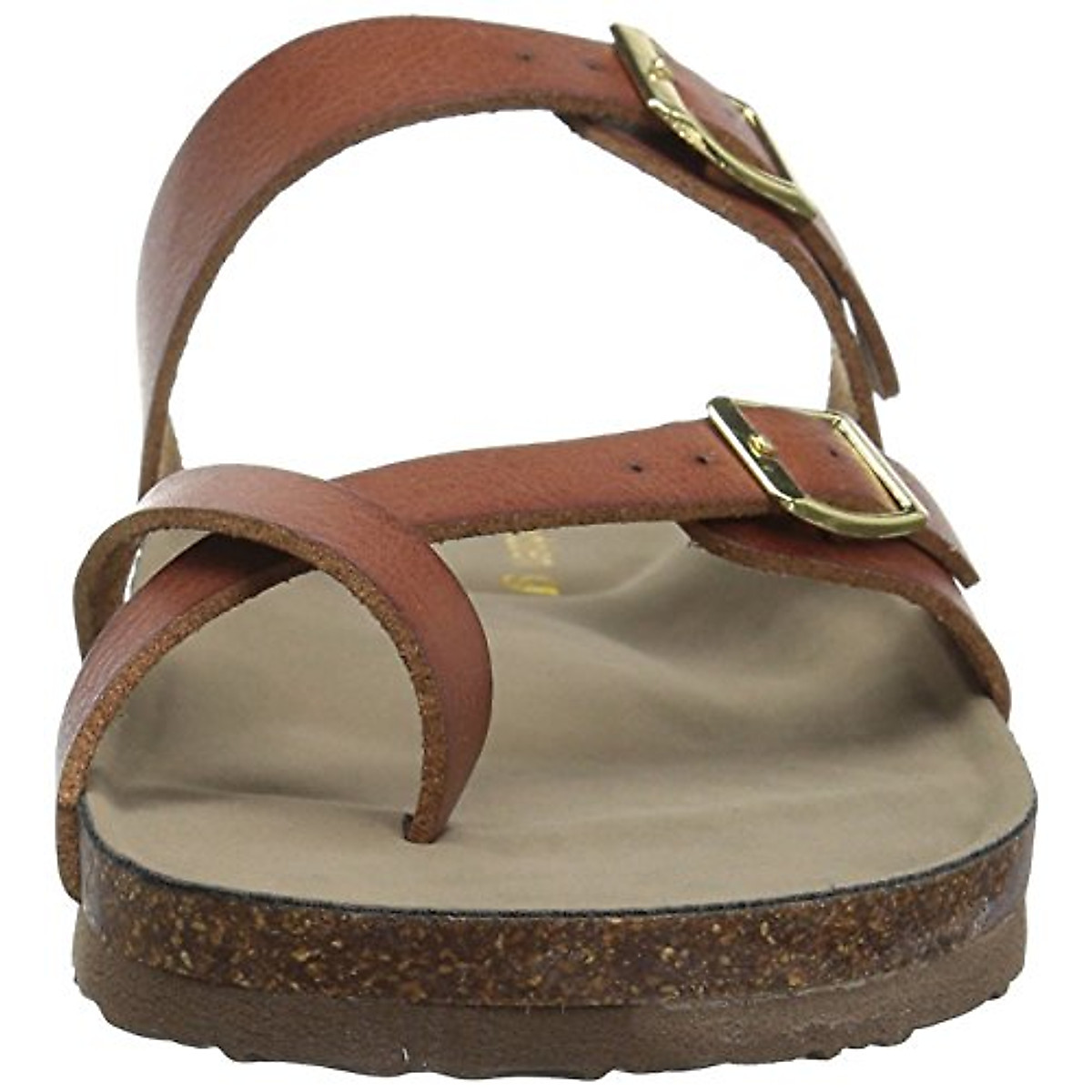 Madden Girl Women's Bryceee Toe Ring Sandal, Cognac Paris, 7