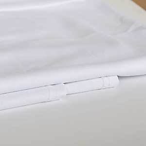 Men's Hooded Tank Tops Gym Workout Training Hoodies Sleeveless Bodybuildng Muscle Cut Off T-Shirt with Pocket 02 White M