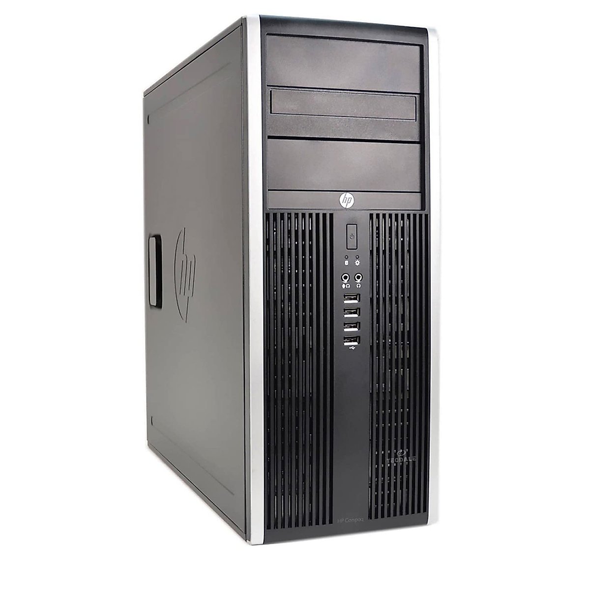 HP Custom Built RGB Lights PC 8300 Tower Desktop Computer Intel Core i5-3470 3.20GHz 16GB RAM 256GB SSD, Windows 10, Keyboard & Mouse Wi-Fi (Renewed)