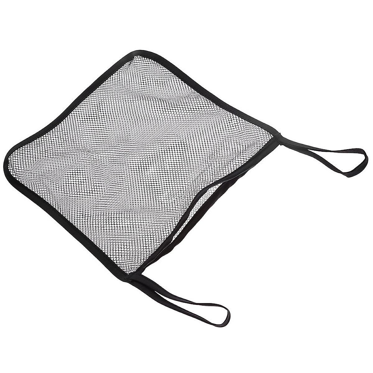 4Pcs Baby Stroller Bag,Oxford Hanging Mesh Stroller Bags Net Organizer 11.8"x12.5"(Black)