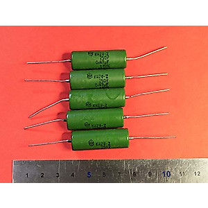 Capacitor PIO Audio K42U-2 250V 0.47uF USSR 6 pcs