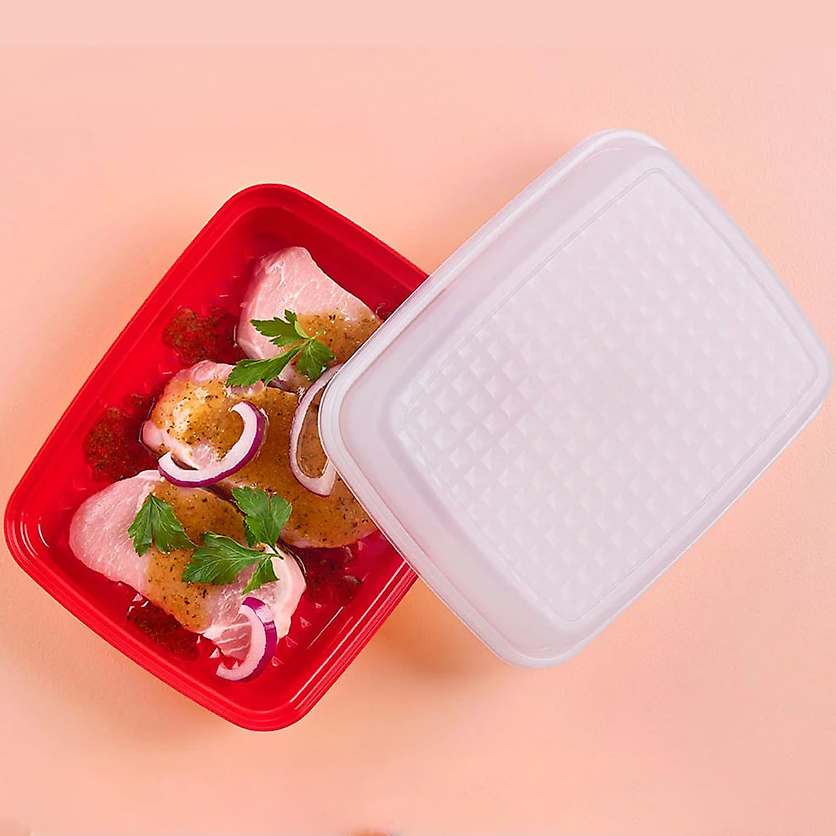 Tupperware Season-Serve Marinating Container - Dishwasher Safe & BPA Free Container (2.9 L/12.5 Cups)