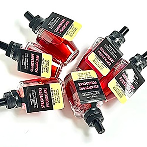 Bath and Body Works 6 Pack Strawberry Pound Cake Wallflowers Fragrance Refill 0.8 Oz.
