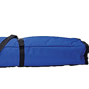 K2 Snow Unisex - Adults Double Padded Ski Bag, Unisex – Adults, Ski Bag., 20E5001, Blue, 175cm (Size 4.5)