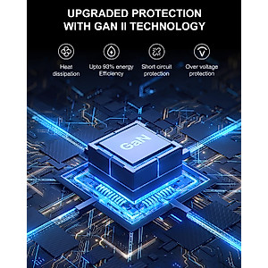 Nekteck GaN Charger 100W USB C Charger 3-Ports with PD.3 and QC.3, Compact Fast Foldable Wall Charger for iPhone 15 Series, MacBook Pro/Air, Google PixelBook, ThinkPad, Galaxy S22/S20 and More