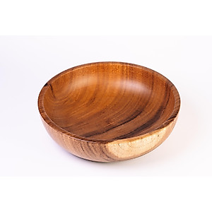 JJ Imperium Large Salad Bowl – 11" x 3.15" – Acacia Wood