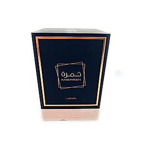 Lattafa Perfumes Khamrah EDP - Eau De Parfum Unisex 100ml(3.4 oz) | Vanilla Sweet Warm Spicy Woody