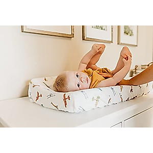 Premium Knit Diaper Changing Pad Cover"Ace" by Copper Pearl