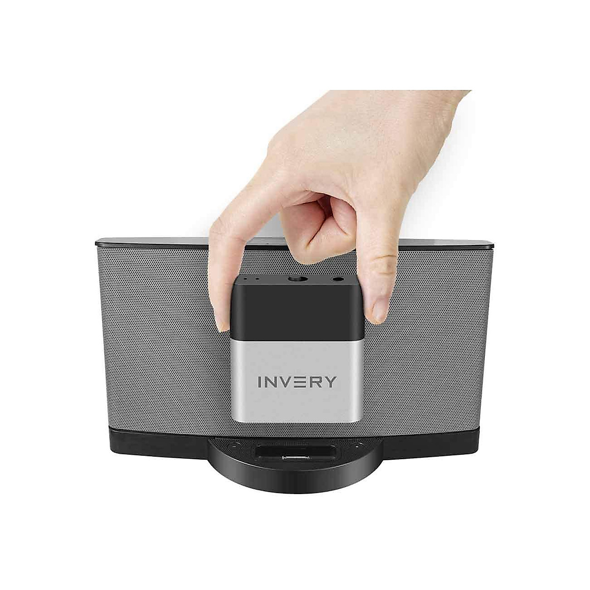 DockLinQ 30 pin Bluetooth 5.0 Adapter Receiver for Bose Sounddock and Other 30pin iPod iPhone Music Docking Station