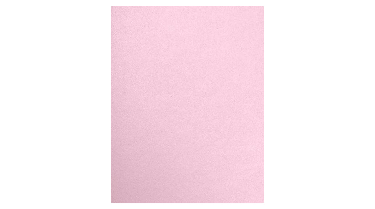 LUXPaper Rose Quartz Metallic Paper - 8.5 x 11, 80lb, 50 Sheets