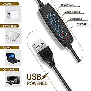 Video Conference Lighting Kits, 6” LED Selfie Ring Light with Tripod Stand, Clip on Laptop Monitor for Webcam Lighting/Zoom Lighting/Remote Working/Self Broadcasting/Live Streaming