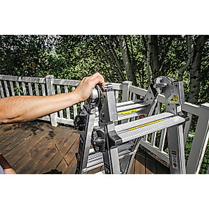 Little Giant Ladder Systems Quantum, M26, 26ft, Multi-Position Ladder, Type 1A, 300 lbs Weight Rating, (12726)