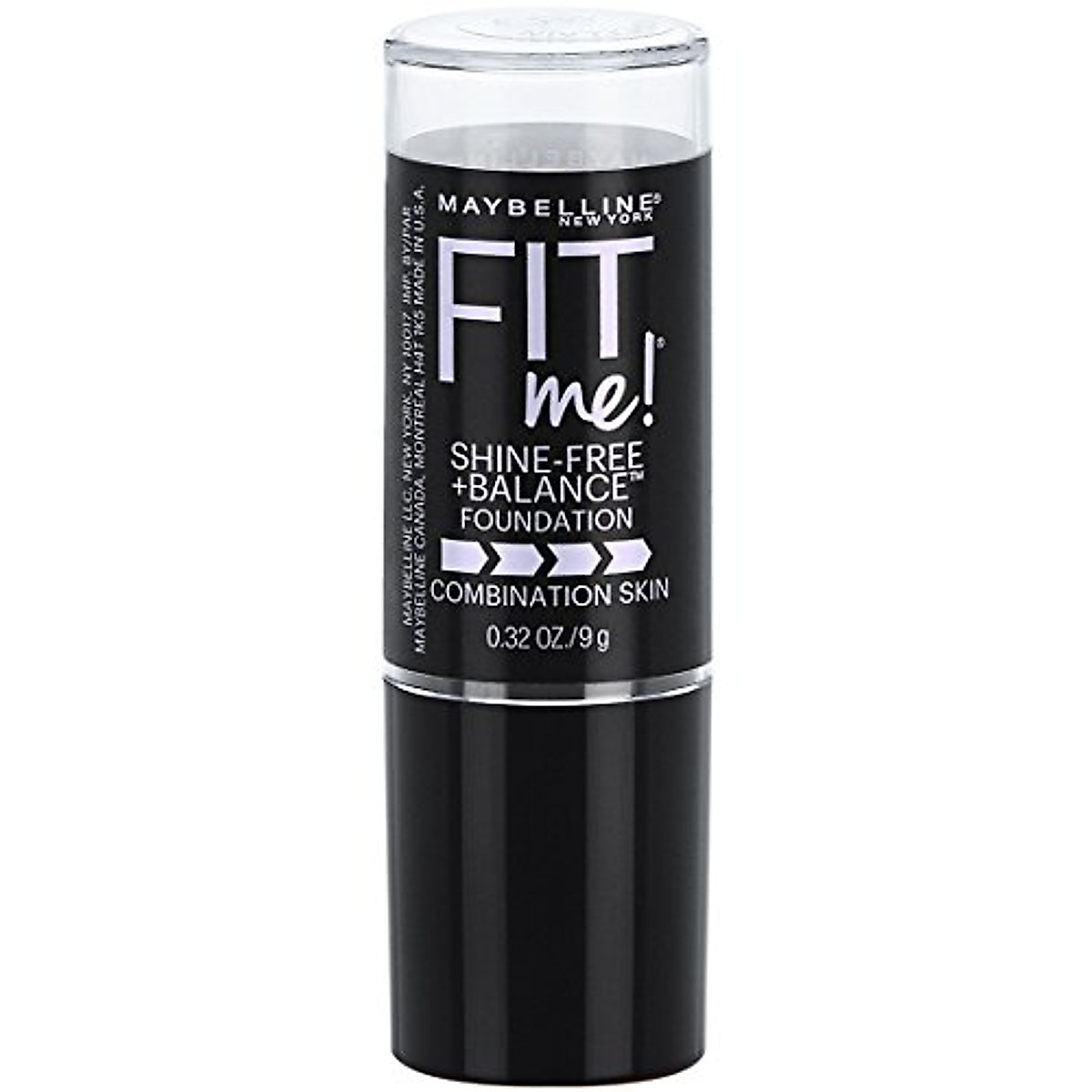 Maybelline New York Fit Me Shine-Free + Balance Stick Foundation, Porcelain, 0.32 oz.