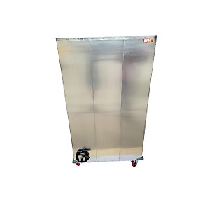 HeatMax 322758 Large Electric Commercial Food Warmer Holding Cabinet for 16 Full Size Pans, for Churches, Schools, Institutions - Made in USA with Service and Support - 120V Plug, Potluck