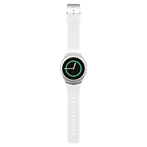 Samsung Gear S2 R730A (AT&T + Wi-Fi) Dust and Water Resistant Smartwatch - Silver (Renewed)