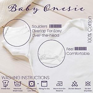 Customize Easter Egg Unisex Baby Onesie - Personalized My First Easter Girl Boy Bodysuit Gift for Newborn - Perfect Gifts for Baby Shower - Custom Infant Onesie for Pregnancy Reveal - C02-White Small
